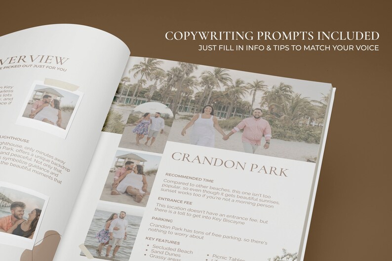Photographer Location Guide Template With Copywriting (canva) - Etsy