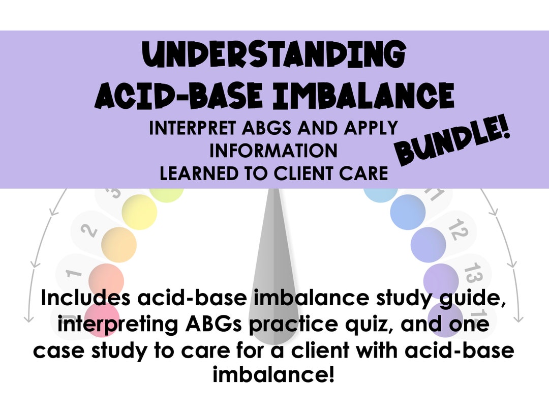 Understanding Acid-base Imbalance and Interpreting Abgs BUNDLE ...