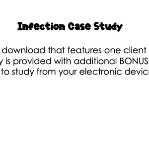 Infection Case Study W/answer Key *nursing Students* - Etsy