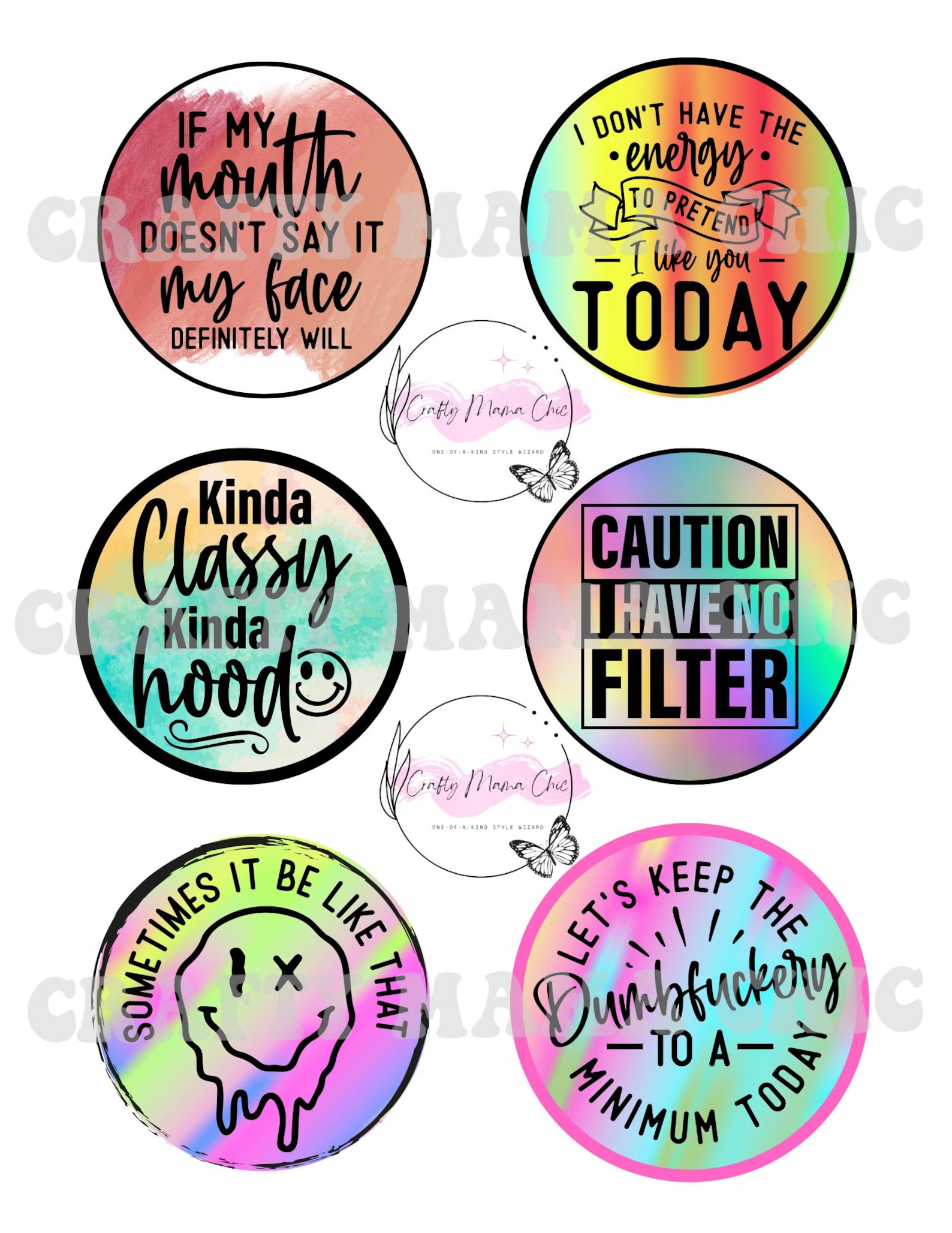 Digital Cardstock Download | Freshie Supplies | Sayings | Freshie ...