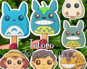 Character Popsicle Stickers - Etsy