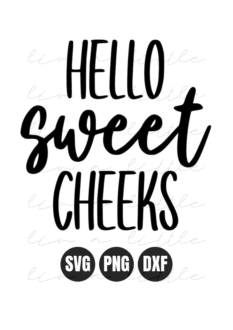 Hello Sweet Cheeks, Bathroom Sign SVG, Wood Sign SVG, Farmhouse, Funny ...