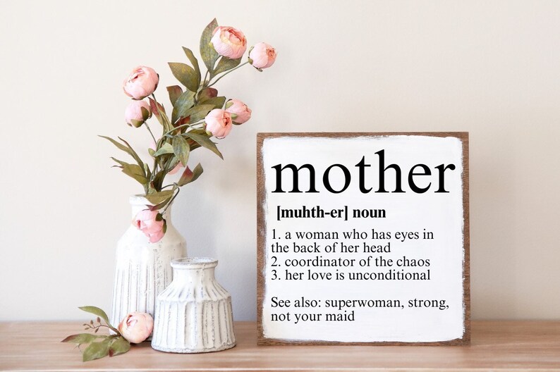 Mother Definition SVG, Mother's Day SVG, Mother's Day Sign, Mothers Day ...
