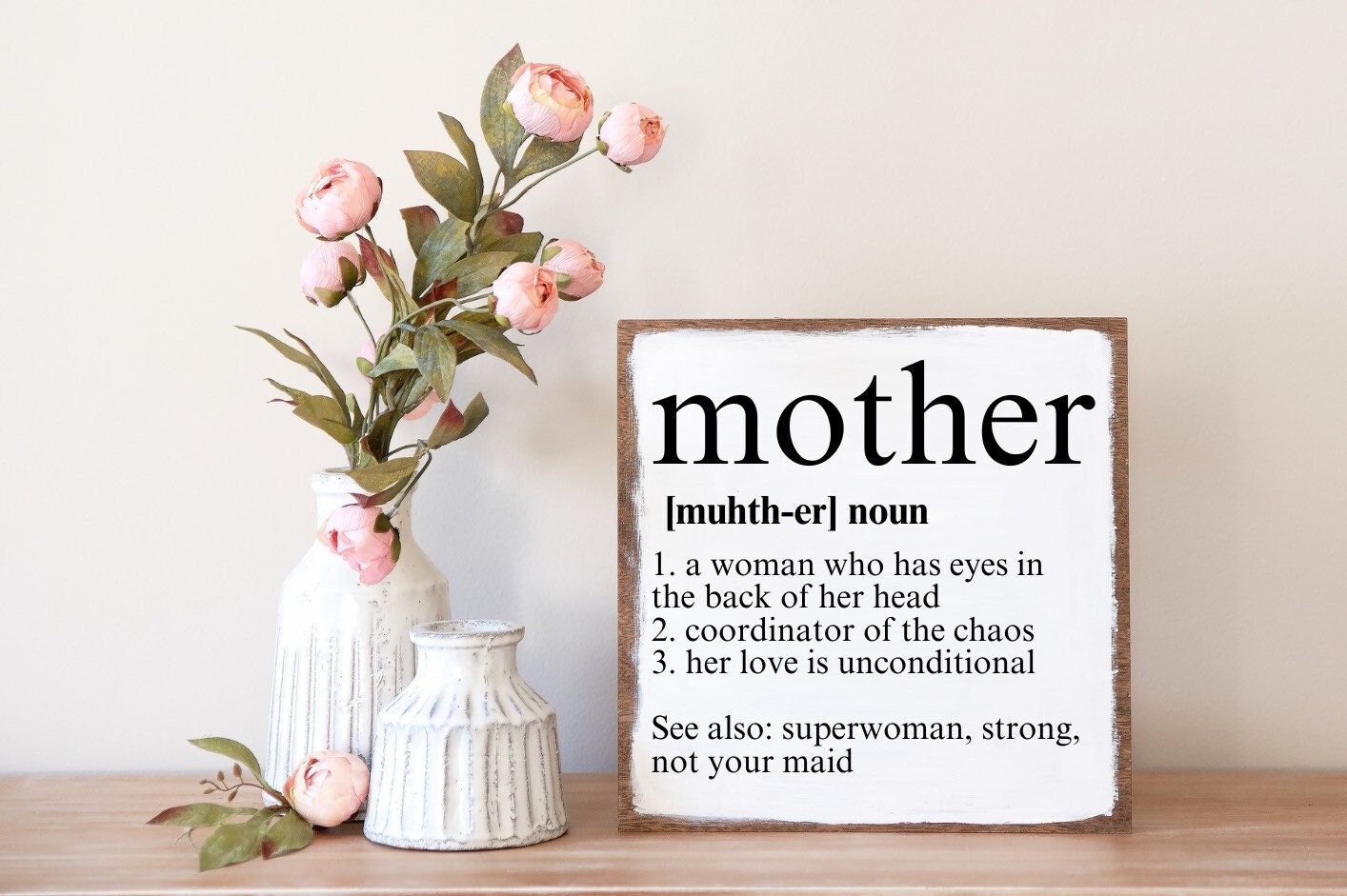 Mother Definition SVG, Mother's Day SVG, Mother's Day Sign, Mothers Day ...