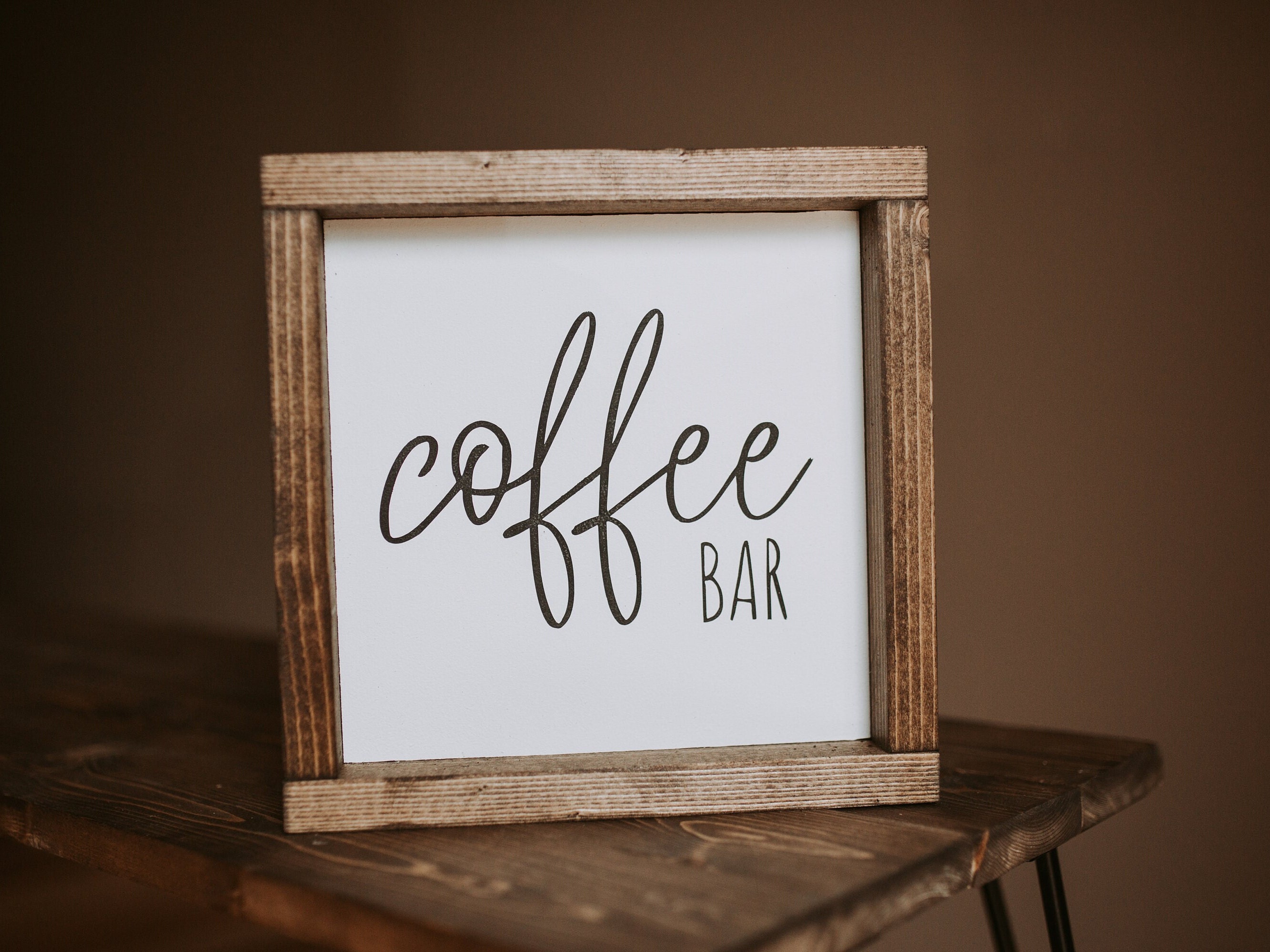 Coffee Bar SVG, Coffee Bar Signage, Farmhouse Sign SVG, Wood Sign SVG ...