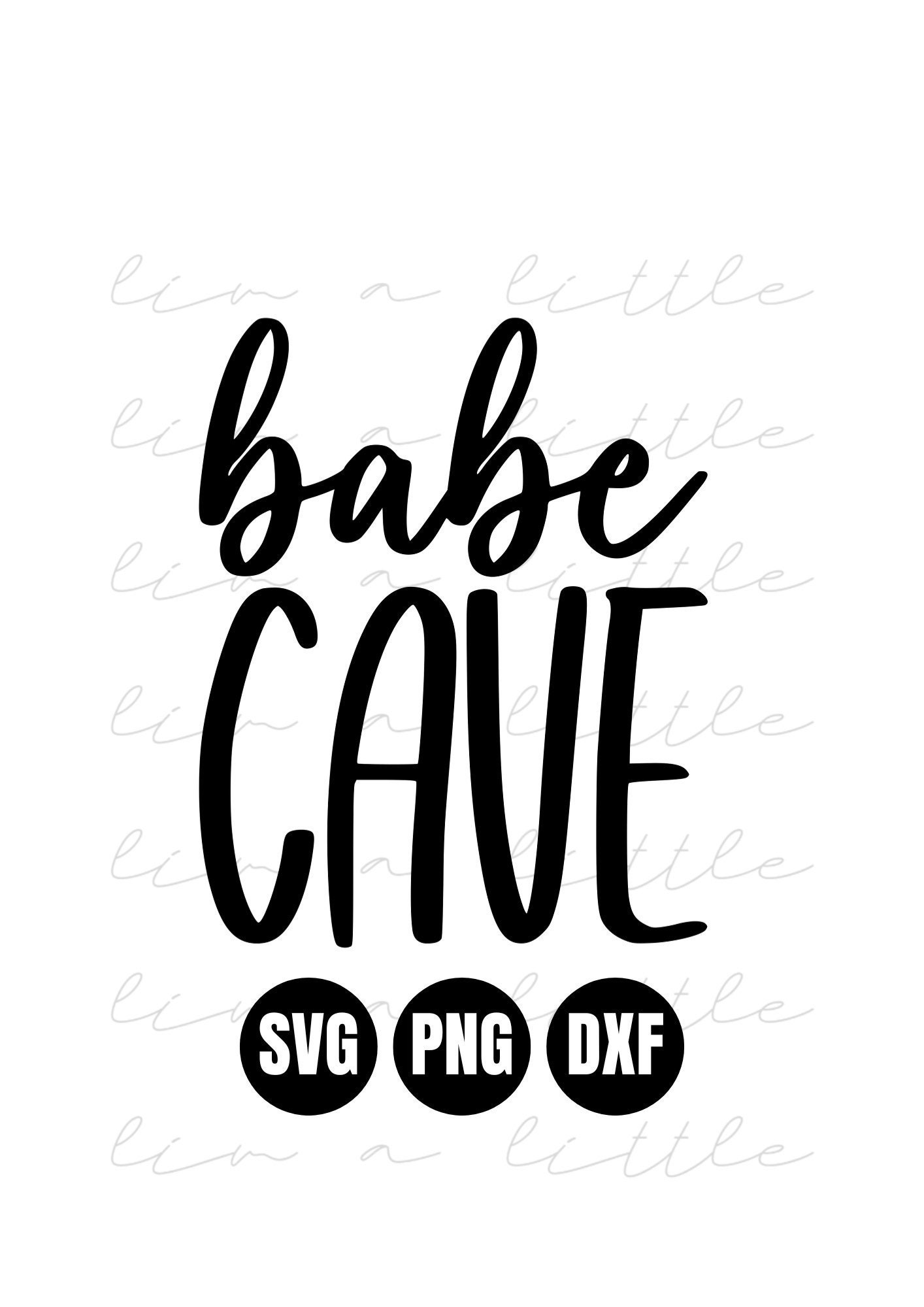 Babe Cave SVG, Nursery Sign SVG, Girls Room Decor, Inspirational SVG ...