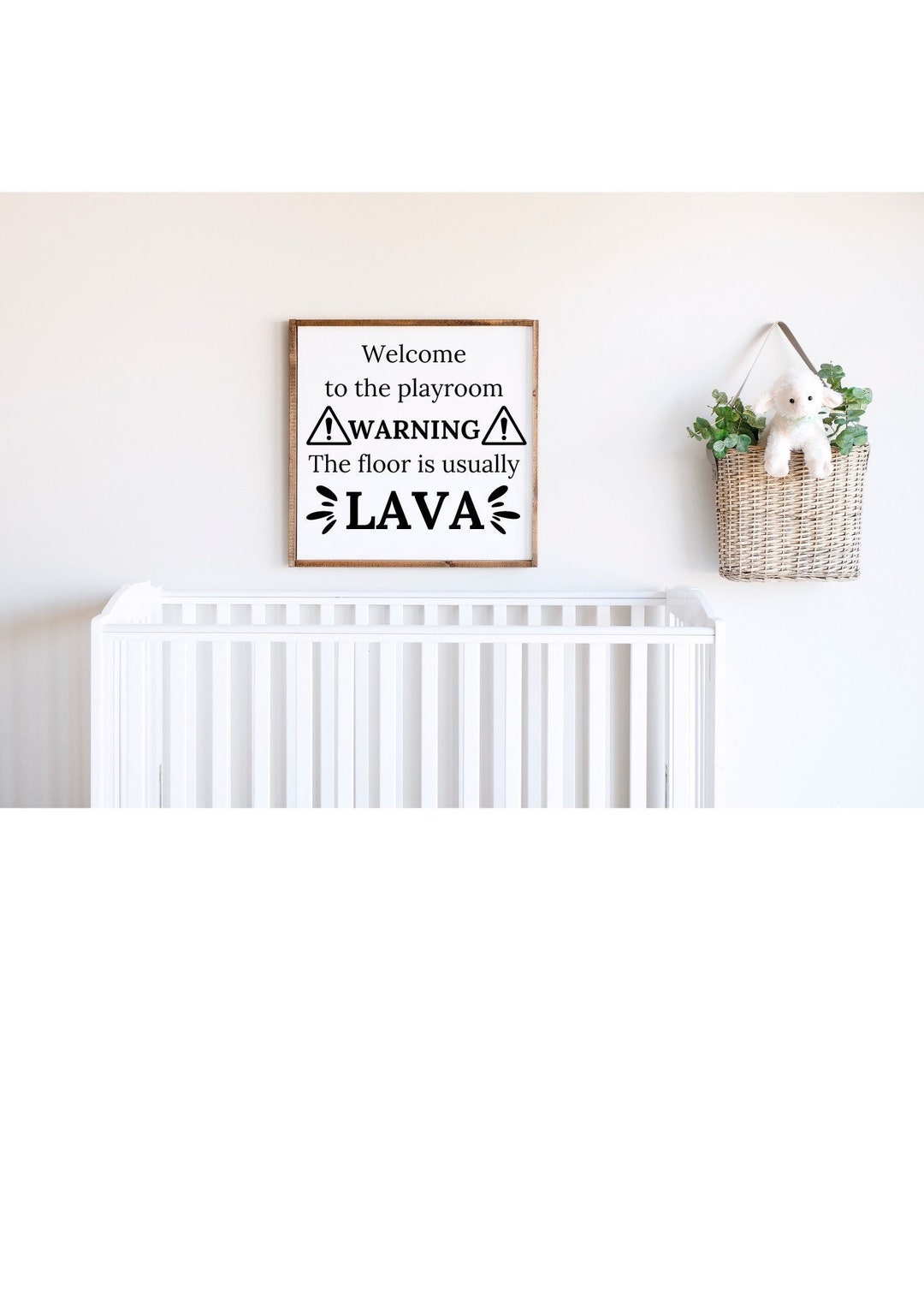 Lava, the Floor is Lava, Funny, Playroom, Nursery, Baby, Children's ...