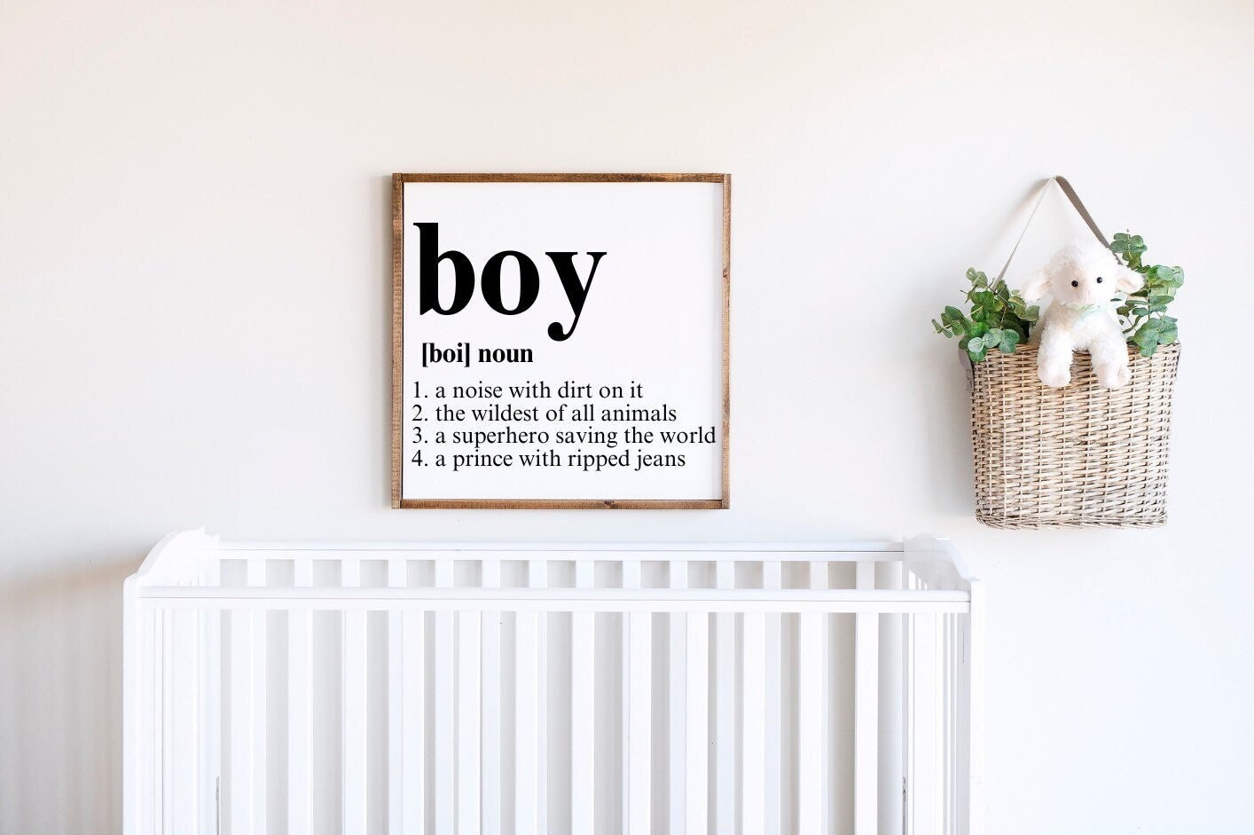 Boy Definition, Quote, Boy Room, Playroom, Nursery, Baby, Children's ...