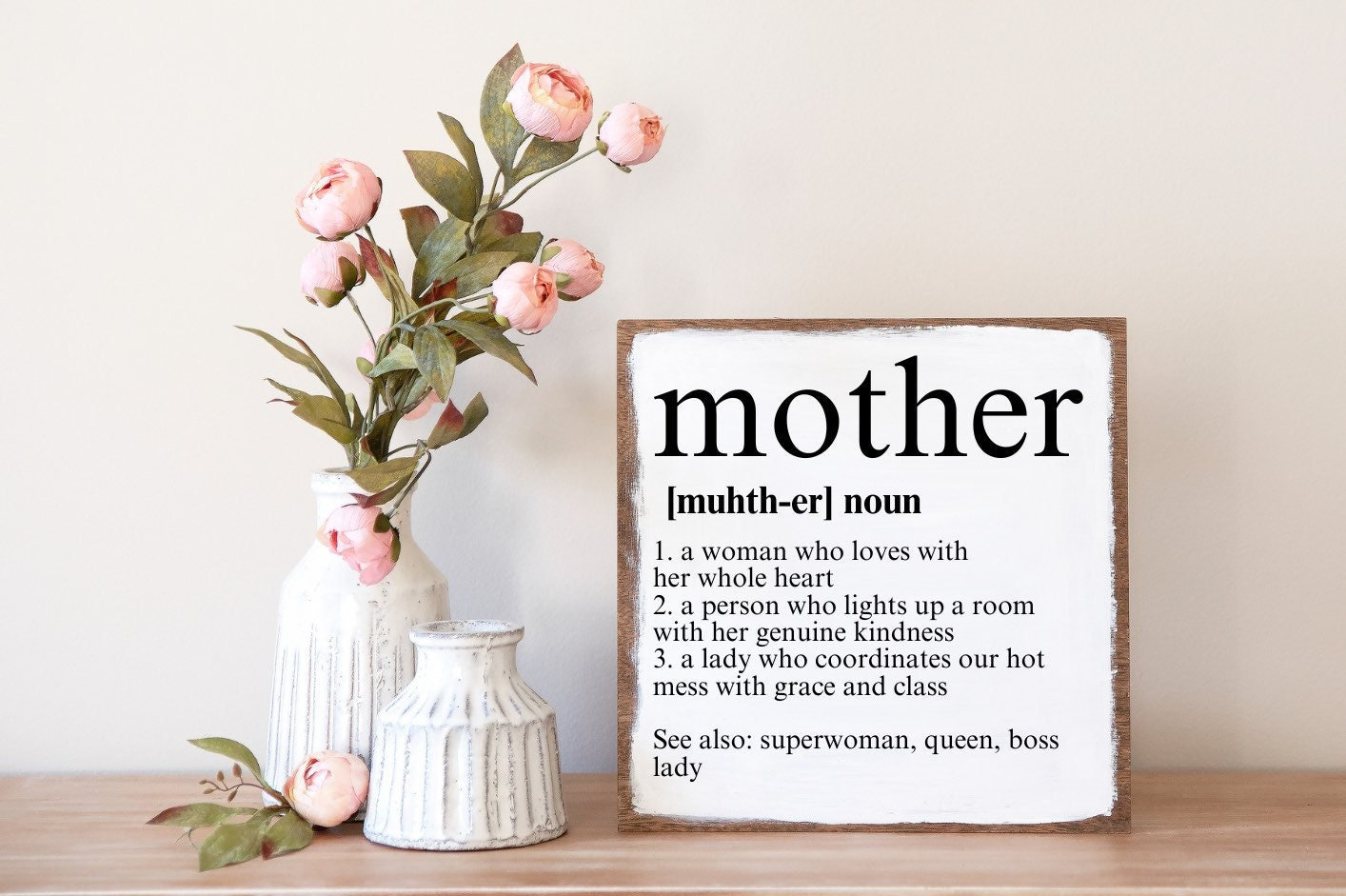 Mother Definition SVG, Mother's Day SVG, Mother's Day Sign, Mothers Day ...