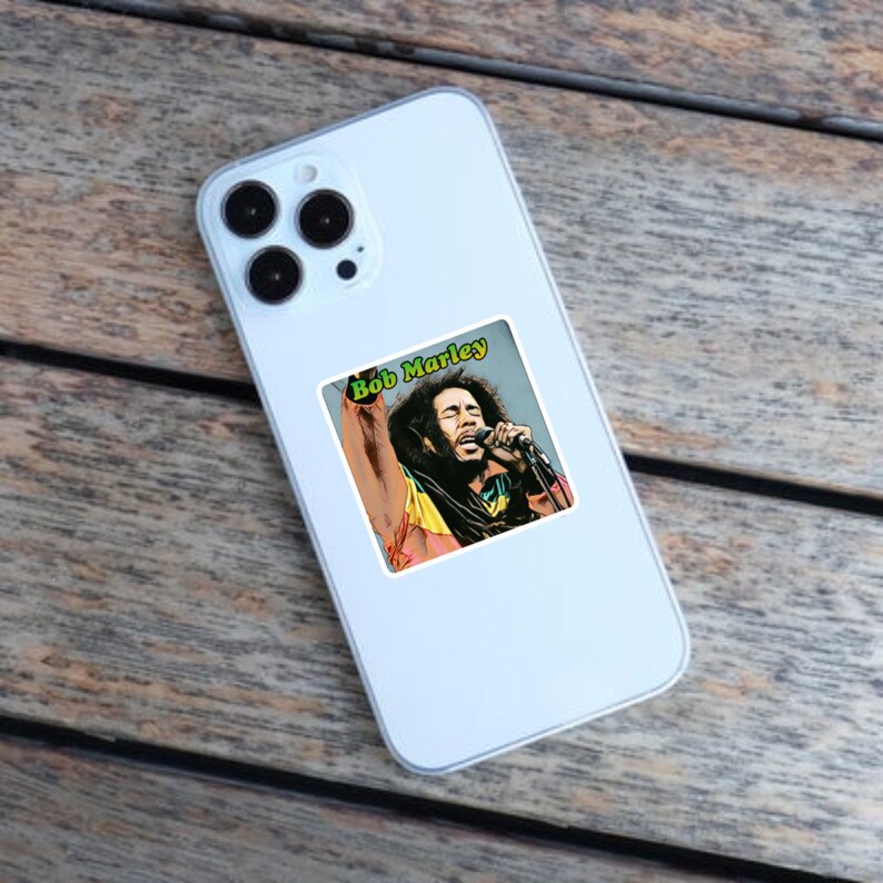 Bob Marley Vinyl Stickers - Etsy