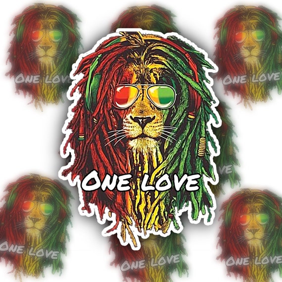 One Love Vinyl Stickers | Etsy