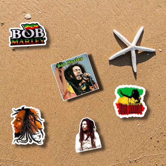 Bob Marley Vinyl Stickers - Etsy