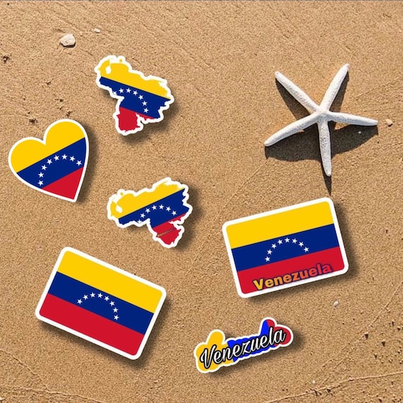 Venezuela Flag Vinyl Stickers | Etsy
