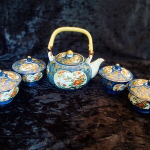 Traditional Japanese Tea Set / Lidded Tea Cups / Real Japanese Tea Pot ...