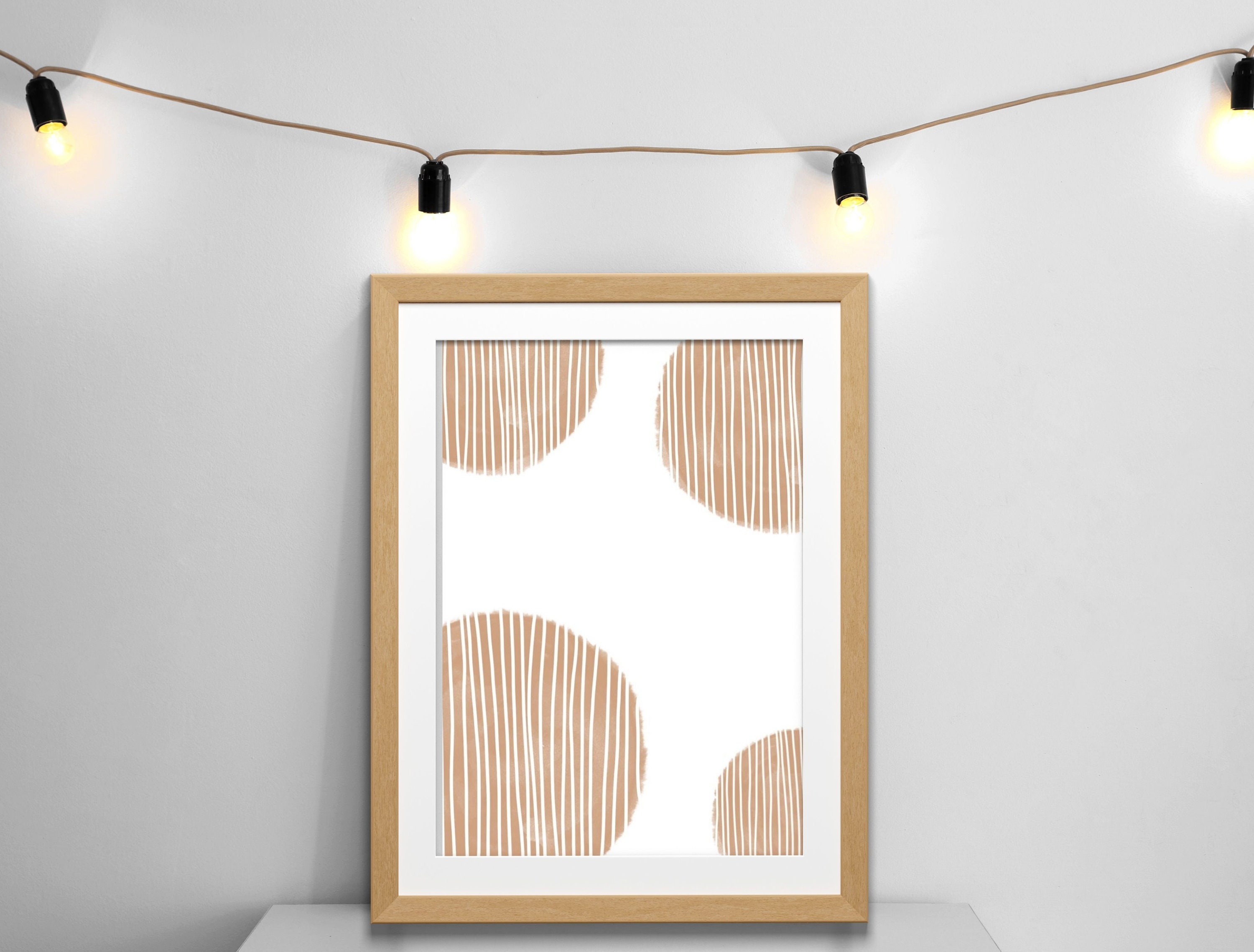 2 Lint Art Brown Printable Wallart, Pack of Digital Print, Abstract ...