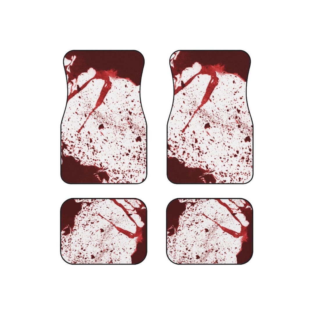 Bloody Car Accessories, Floor Mats for Car, Gruesome Gifts for Him ...