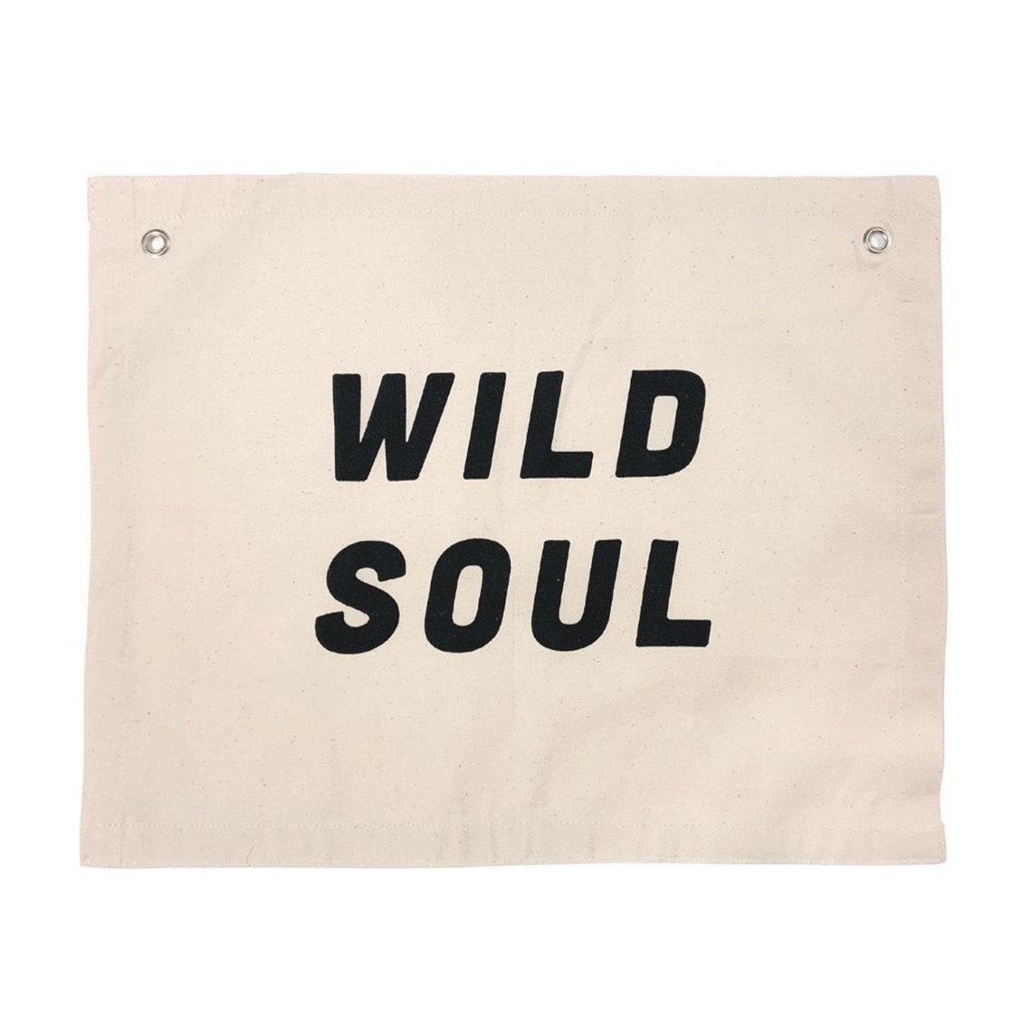 Wild Soul Wall Banner Canvas Wall Flag Wall Art for - Etsy