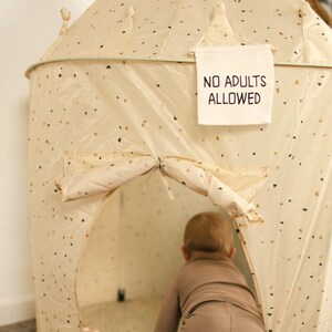No Adults Allowed Hang Sign - Etsy