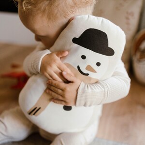Snowman Pillow - Etsy