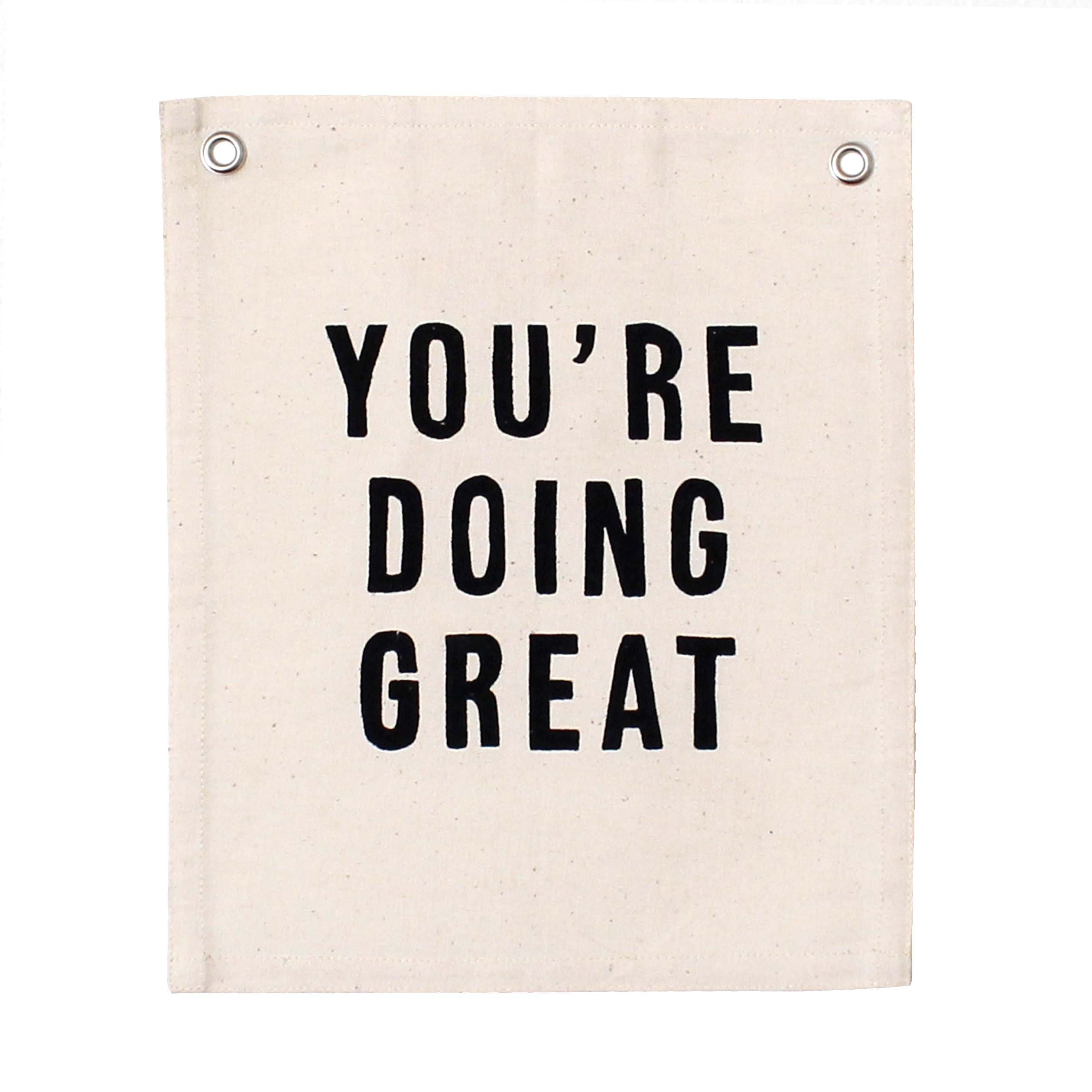 You're Doing Great Banner - Etsy