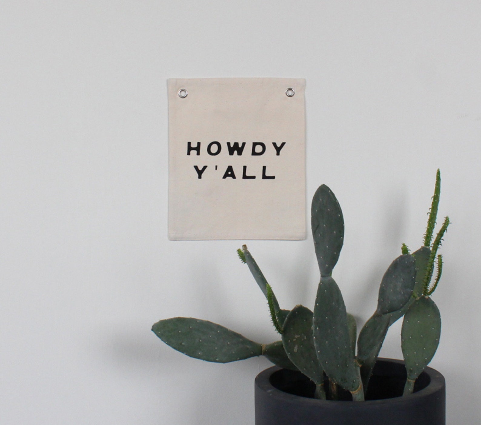 Howdy Yall Canvas Banner Howdy Collection Western Themed - Etsy