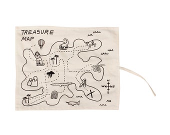 Pirate's Adventure Treasure Map - Etsy