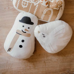 Snowman Pillow - Etsy
