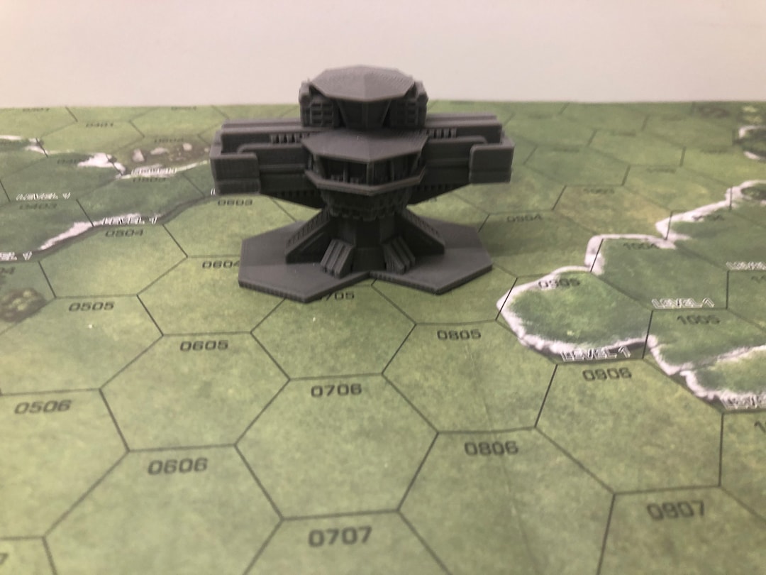 Battletech/citytech Mapscale Building Tour De Contrôle Du Port Spatial ...