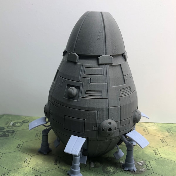 Battletech Map Scale Dropship - Etsy