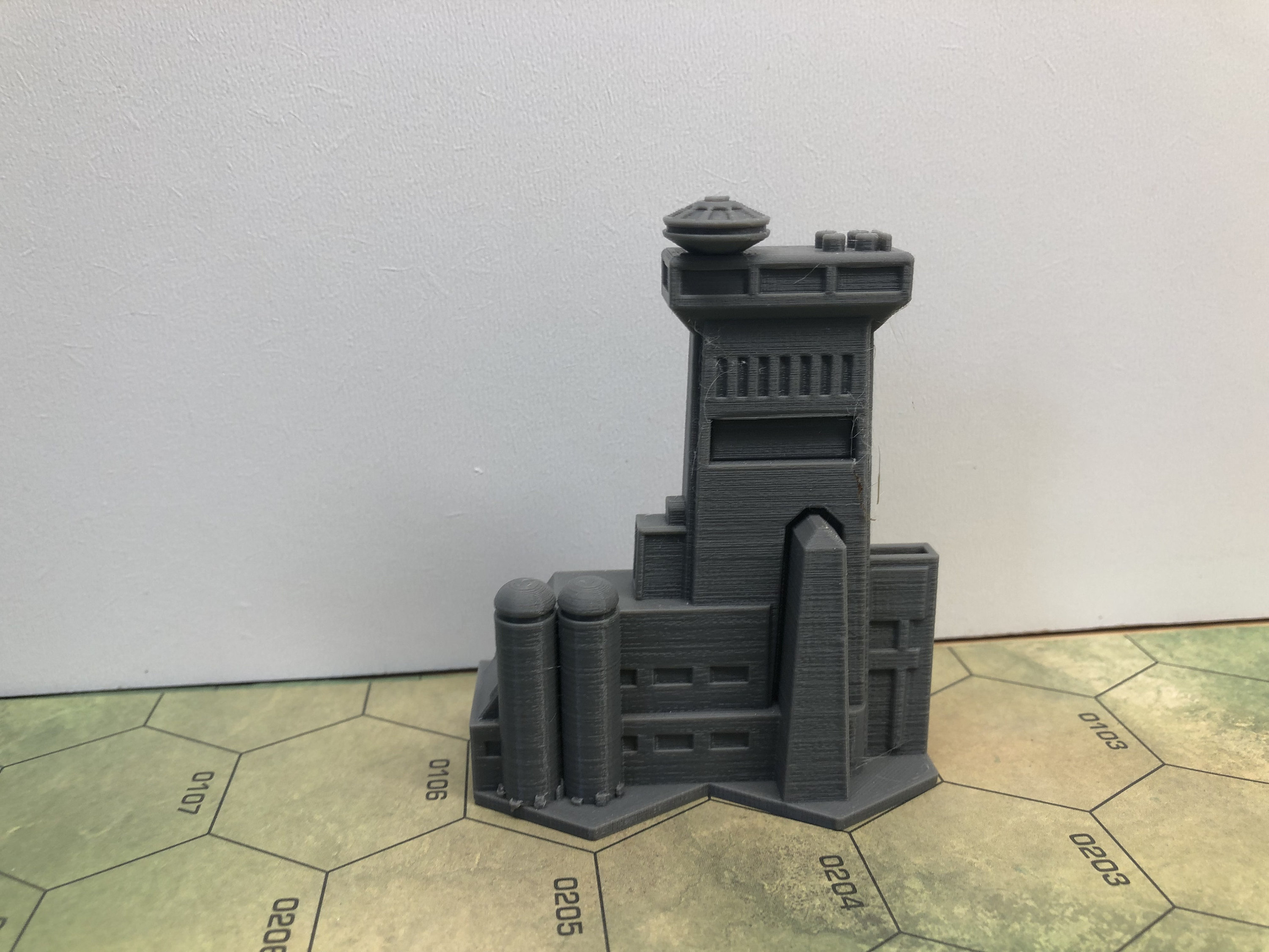 Battletech/citytech Bâtiment Mapscale Centre De Contrôle Spaceport - Etsy