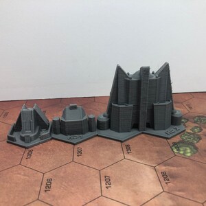 Classic Citytech (fullset) - 18 X Mapscale Buildings Compatible With ...