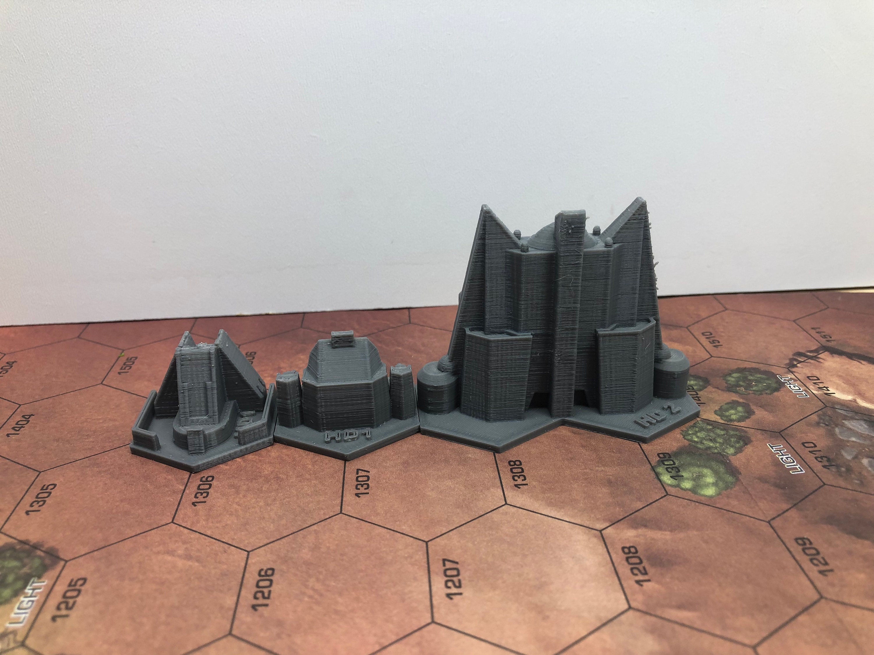 Classic Citytech (fullset) - 18 X Mapscale Buildings Compatible With ...