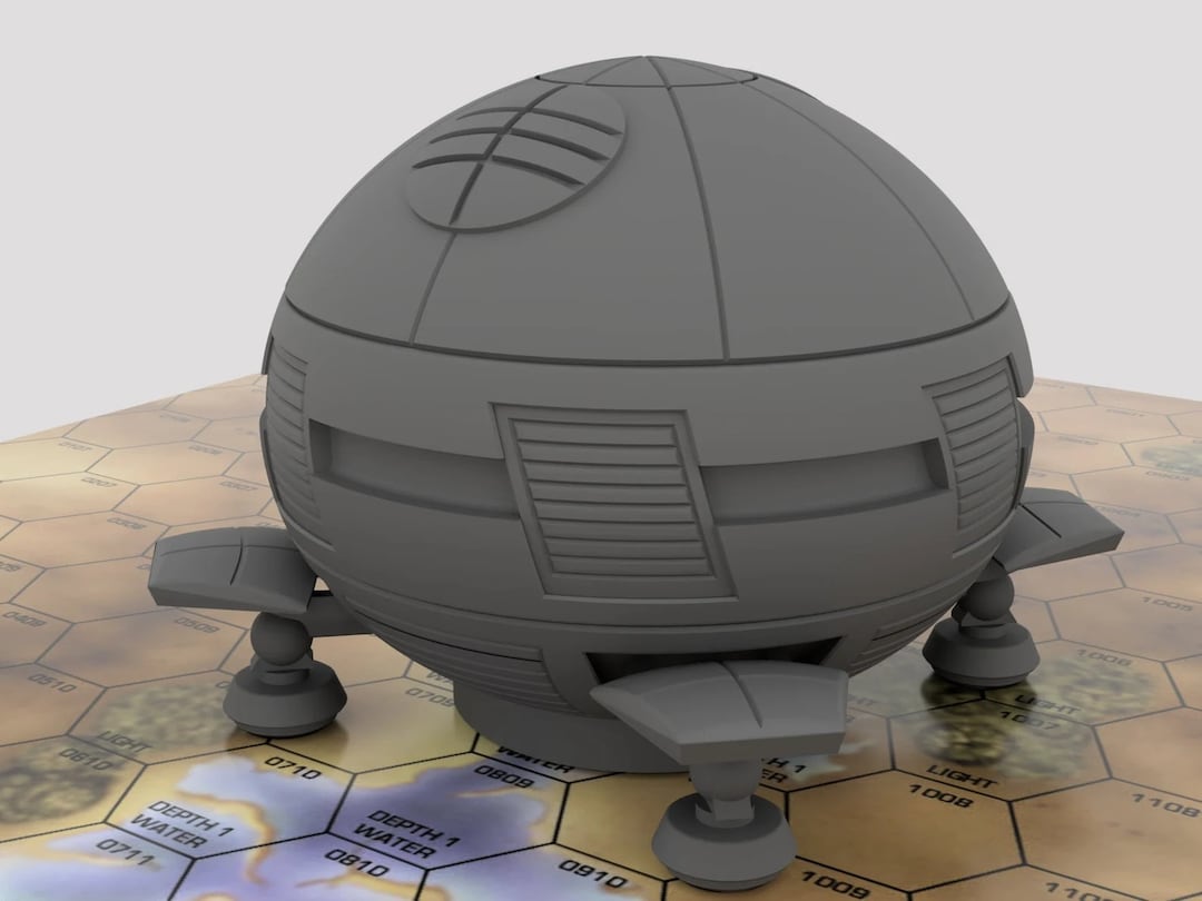 Mule - Mapscale Dropship | Compatible With Battletech / American Mecha ...