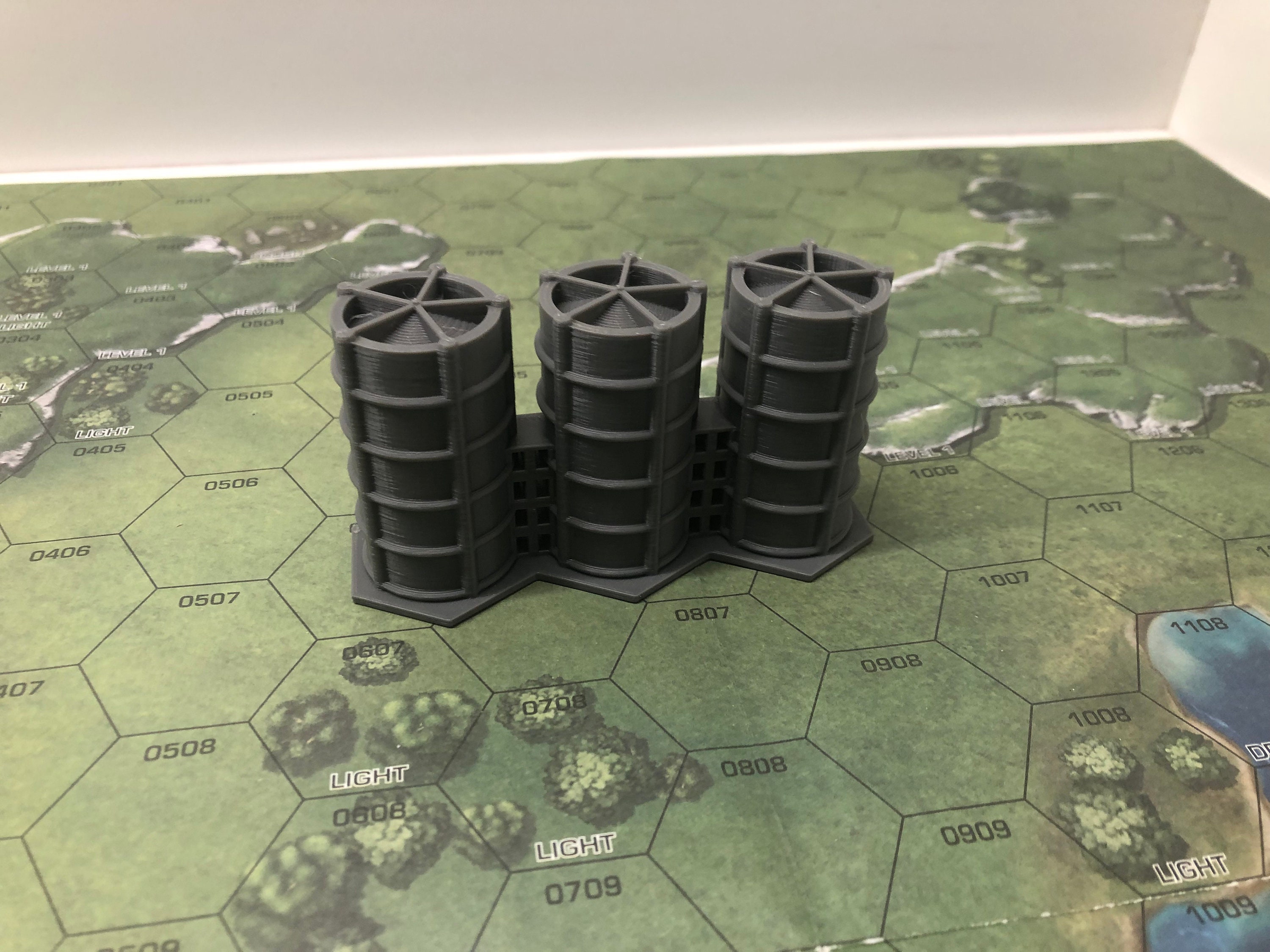 Battletech/citytech Mapscale Building Réservoirs De Carburant 3 ...