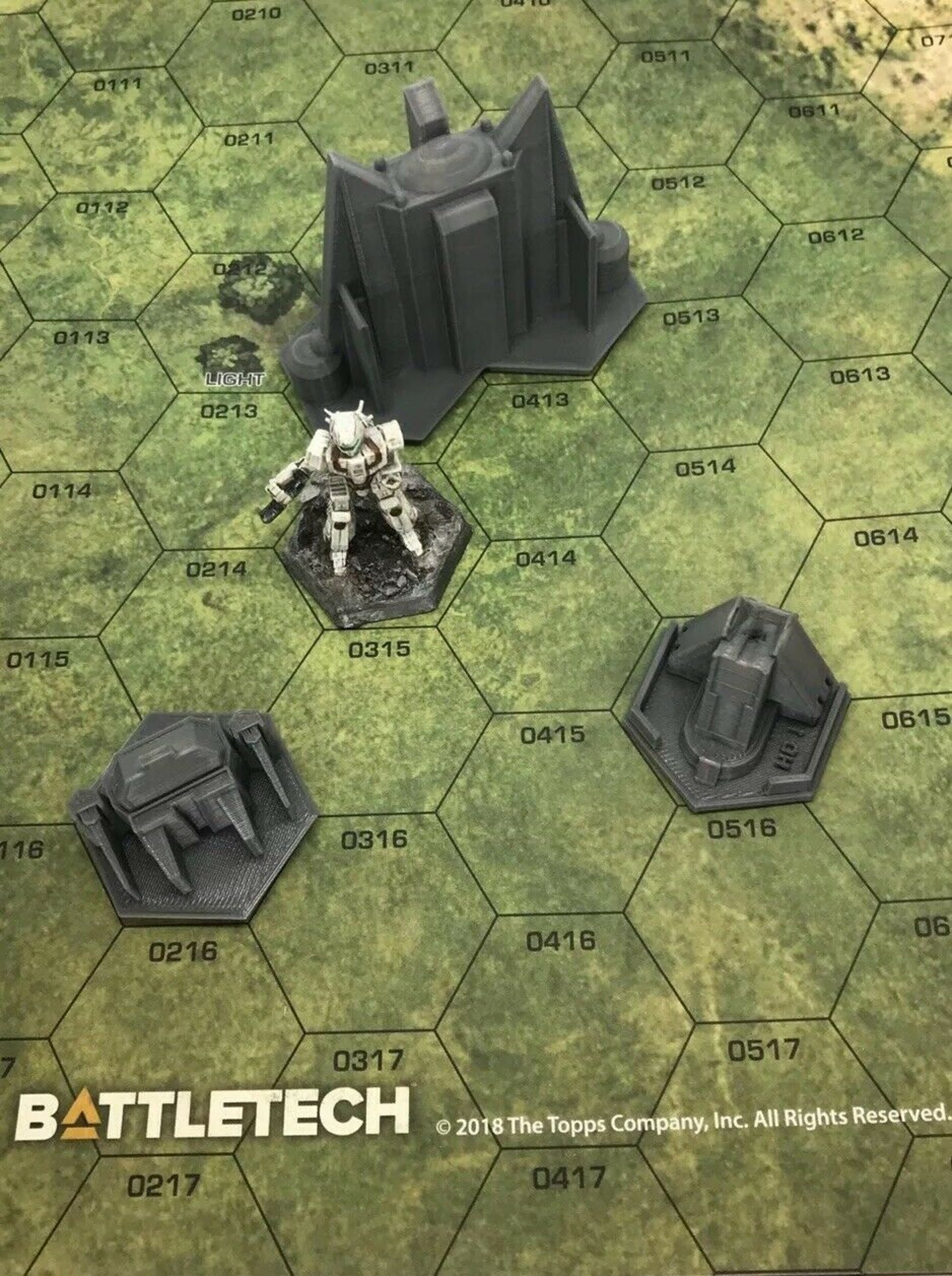 Classic Citytech - Single Mapscale Buildings Compatible With Battletech ...