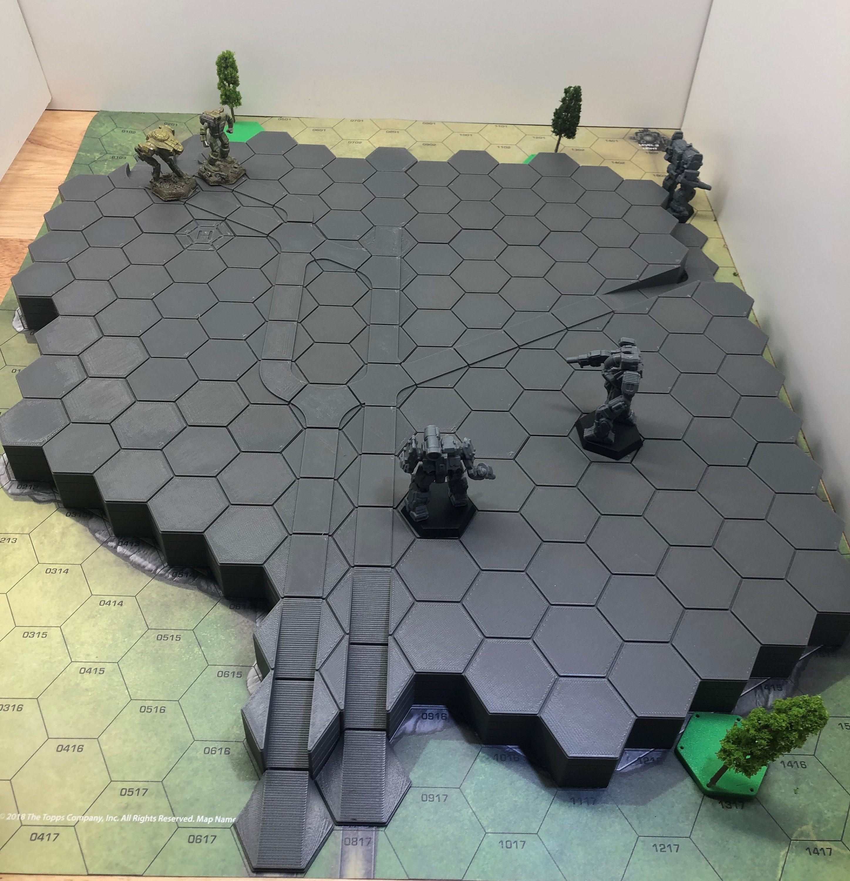 Hills for Forward Base Mapsheet - 3d-printed Terrain & Hills Compatible ...