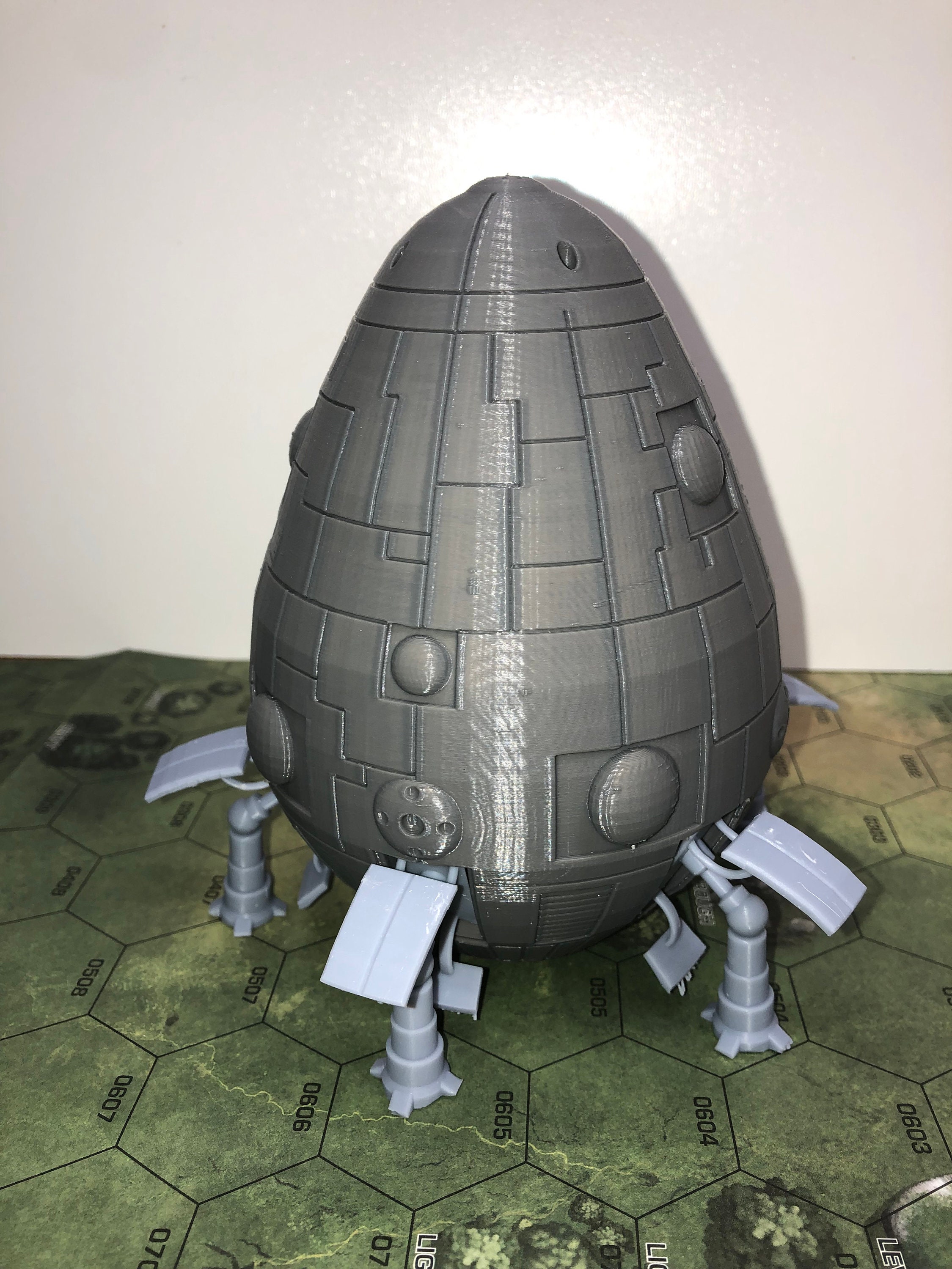 Battletech/citytech Mapscale Overlord Dropship - Etsy Australia