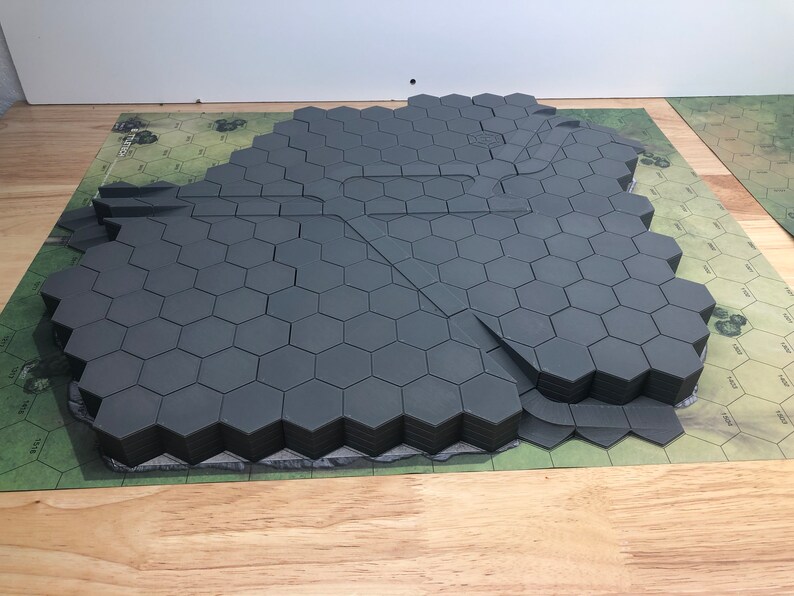 Hills for Forward Base Mapsheet - 3d-printed Terrain & Hills Compatible ...