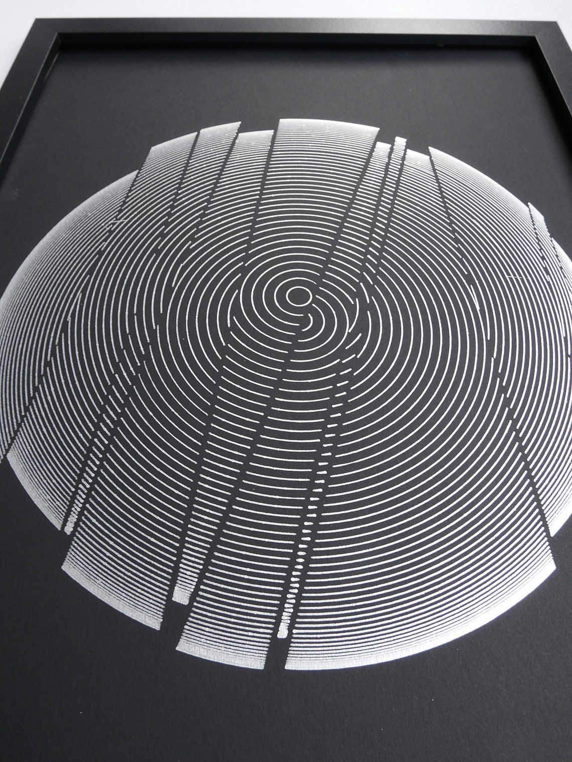 Distortion 1 Original Generative Art Plotter Art A3 - Etsy