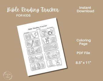 Bible Reading Tracker Books of the Bible Bible Tracker - Etsy