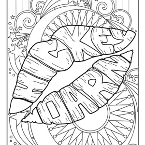Clean Cuss Words Coloring Pages - Etsy