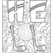 Clean Cuss Words Coloring Pages - Etsy