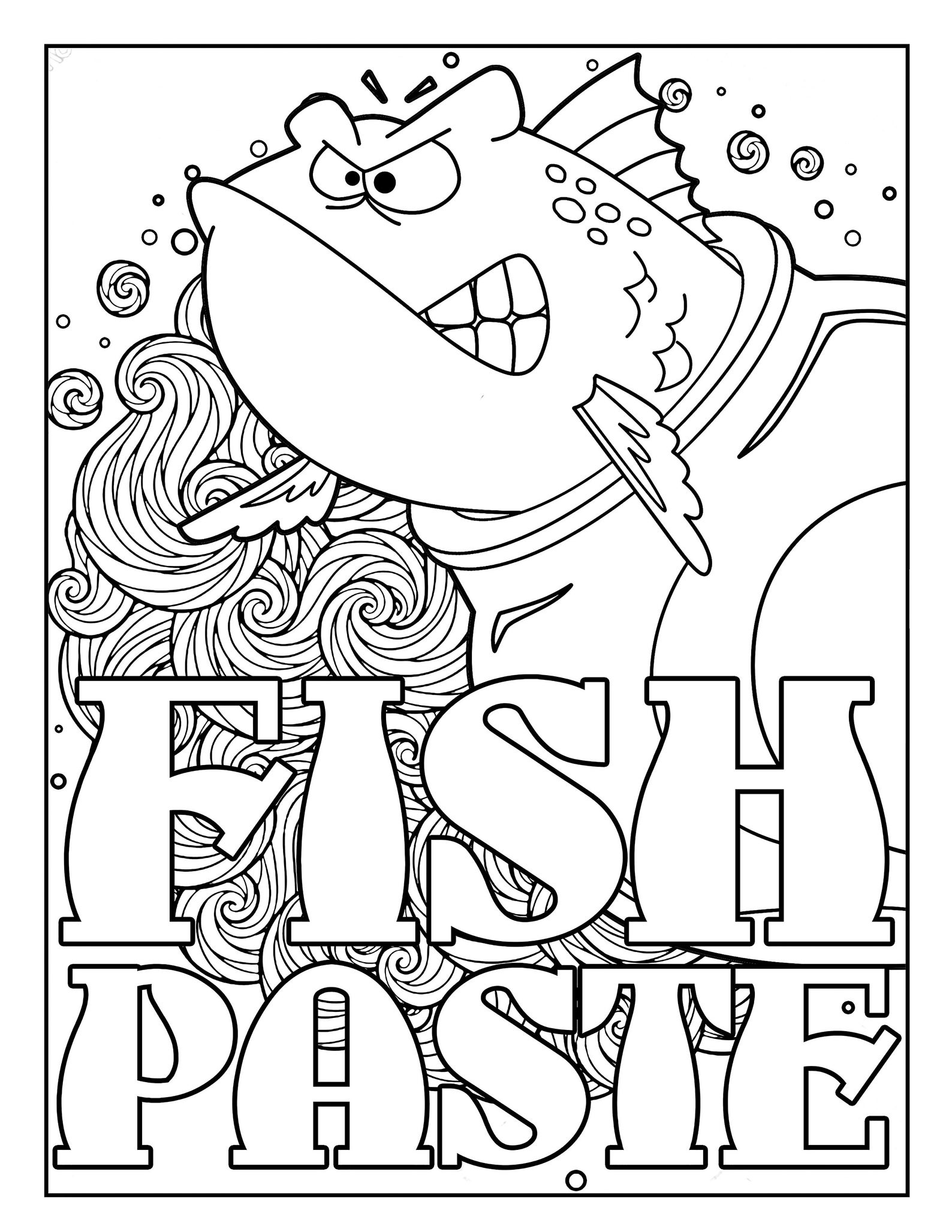 Clean Cuss Words Coloring Pages - Etsy