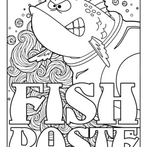 Clean Cuss Words Coloring Pages - Etsy