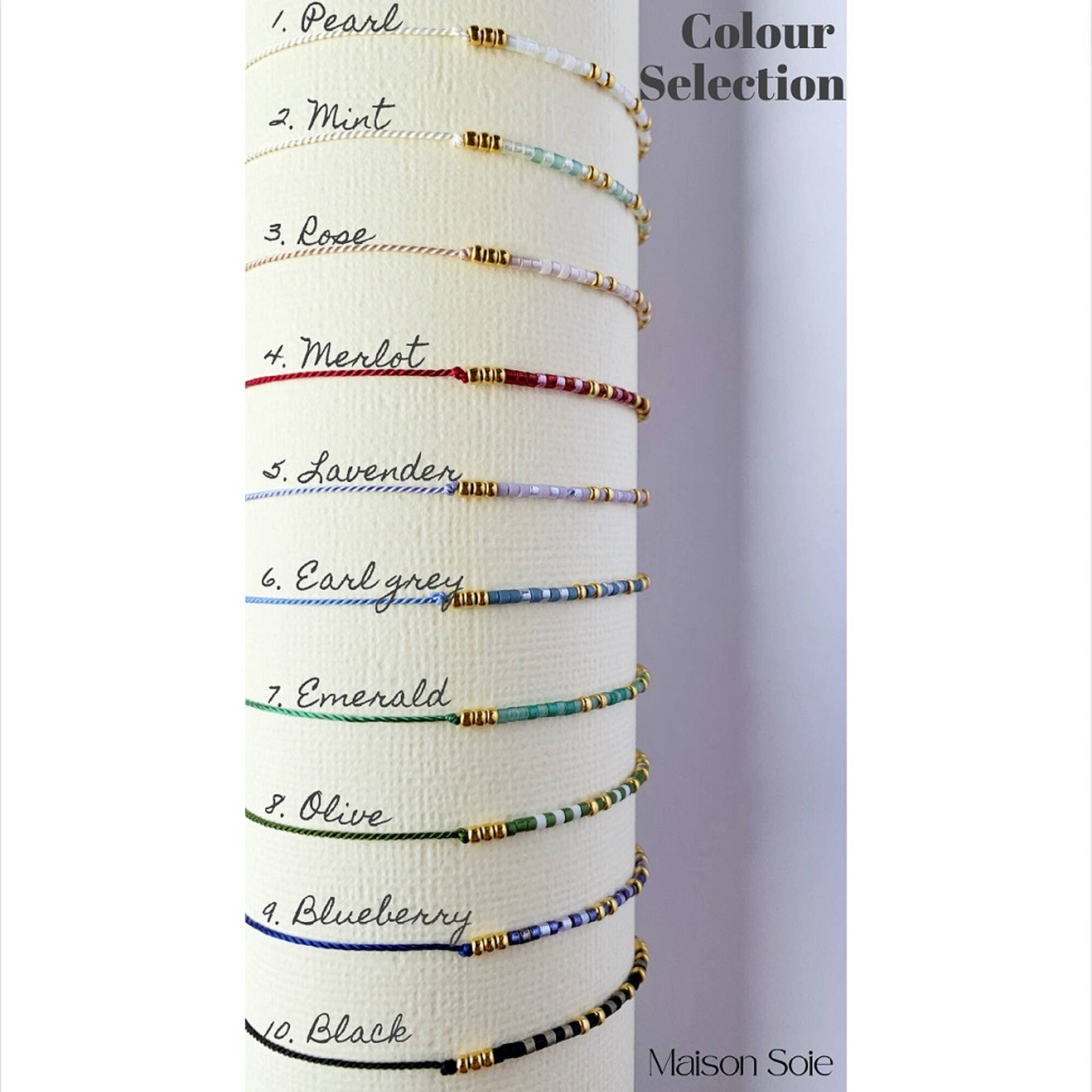 COURAGE Morse Code Bracelet | Handmade in Australia | Anxiety Bracelet ...