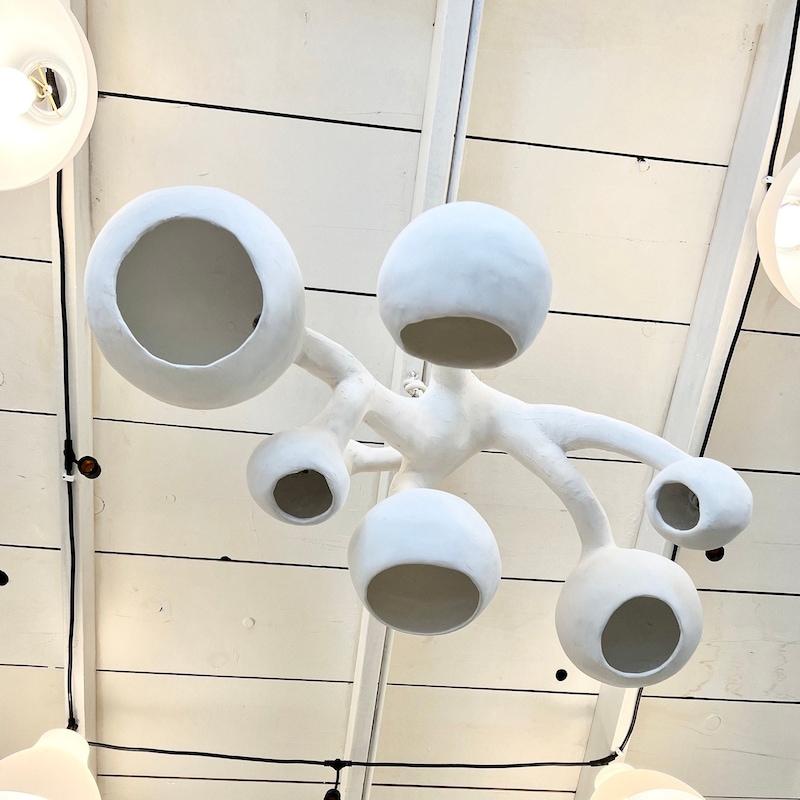 Plaster Pendant Light - Etsy