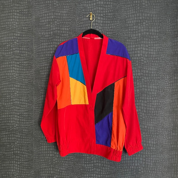 90s Color Block - Etsy