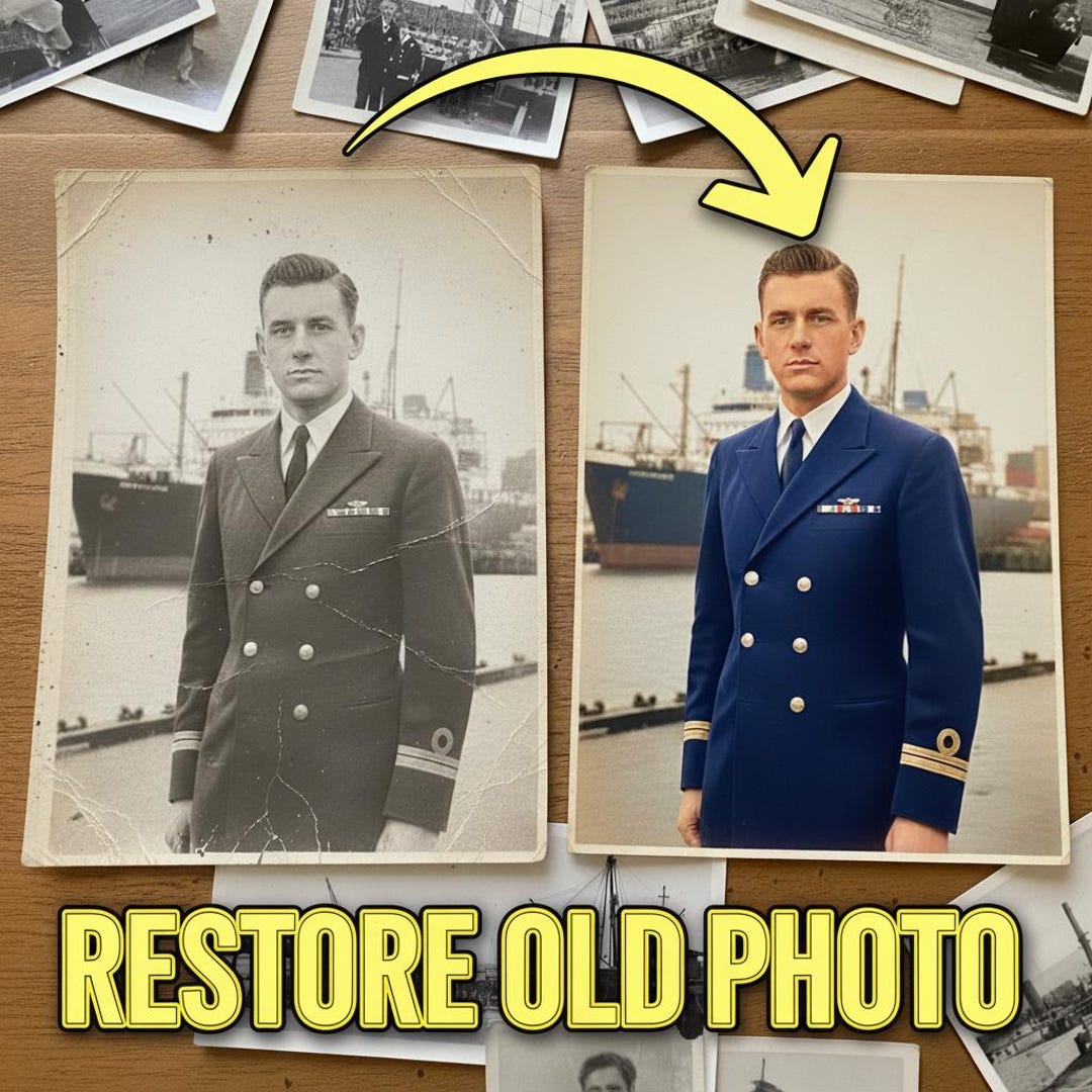 Photo Restoration & Colorization | Restore Old Photos | Vintage Photo ...