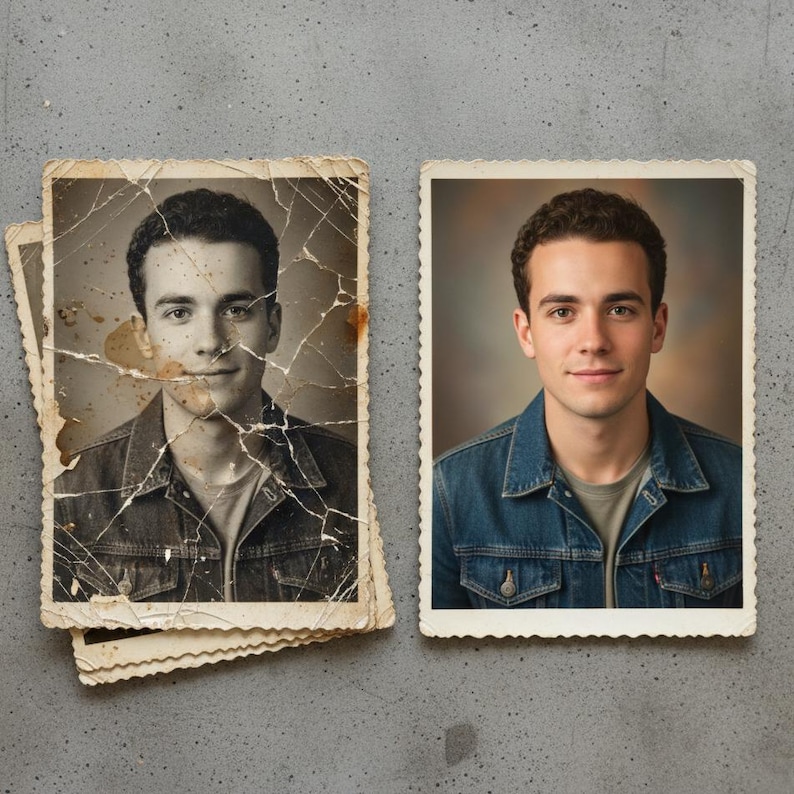 Photo Restoration & Colorization | Restore Old Photos | Vintage Photo ...