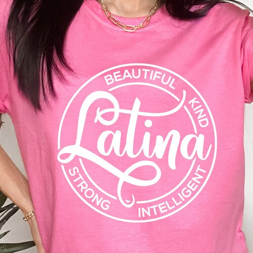 Latina SVG Spanish SVG Mexican Svg Empowered Latina SVG - Etsy Hong Kong